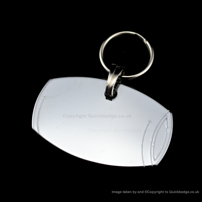 Quickbadge.co.uk - Custom Personalised Barrel Dog Tag Polished Chrome ...
